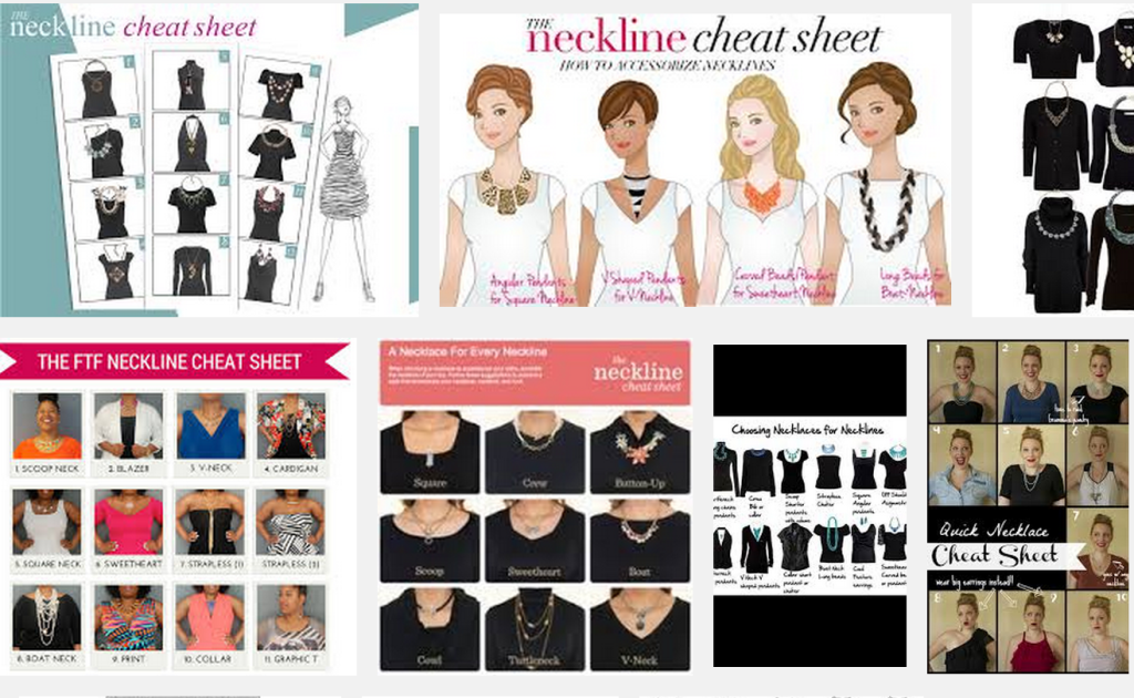 Neckline Cheat Sheet - Patty Fadhouli - B2B & B2C Marketing